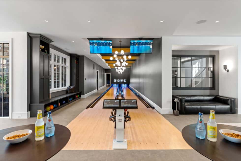 Flex Ten-Pin Bowling Lanes Bowling For Luxury Custom Homes!