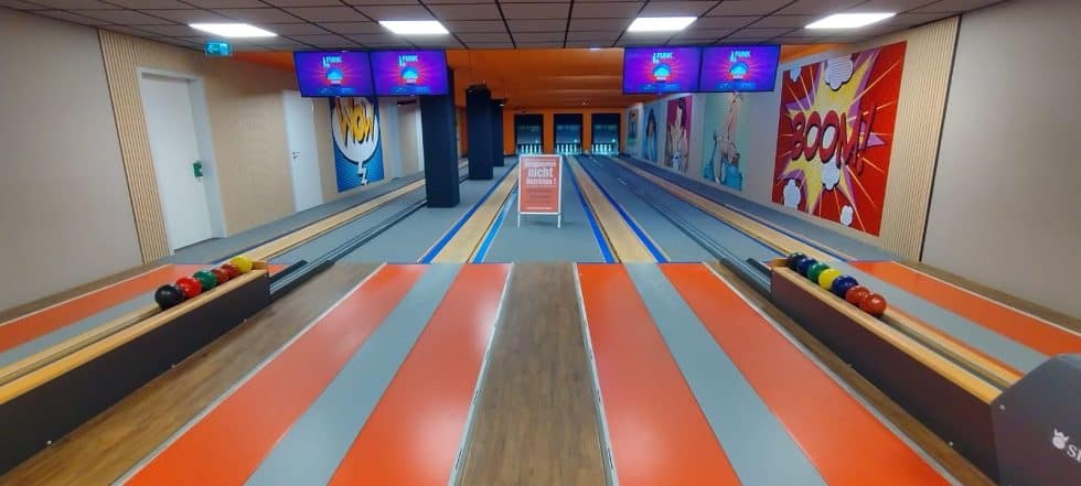 Gilde Bowling in Hamburg, Germany Adds Four 9-Pin Lanes